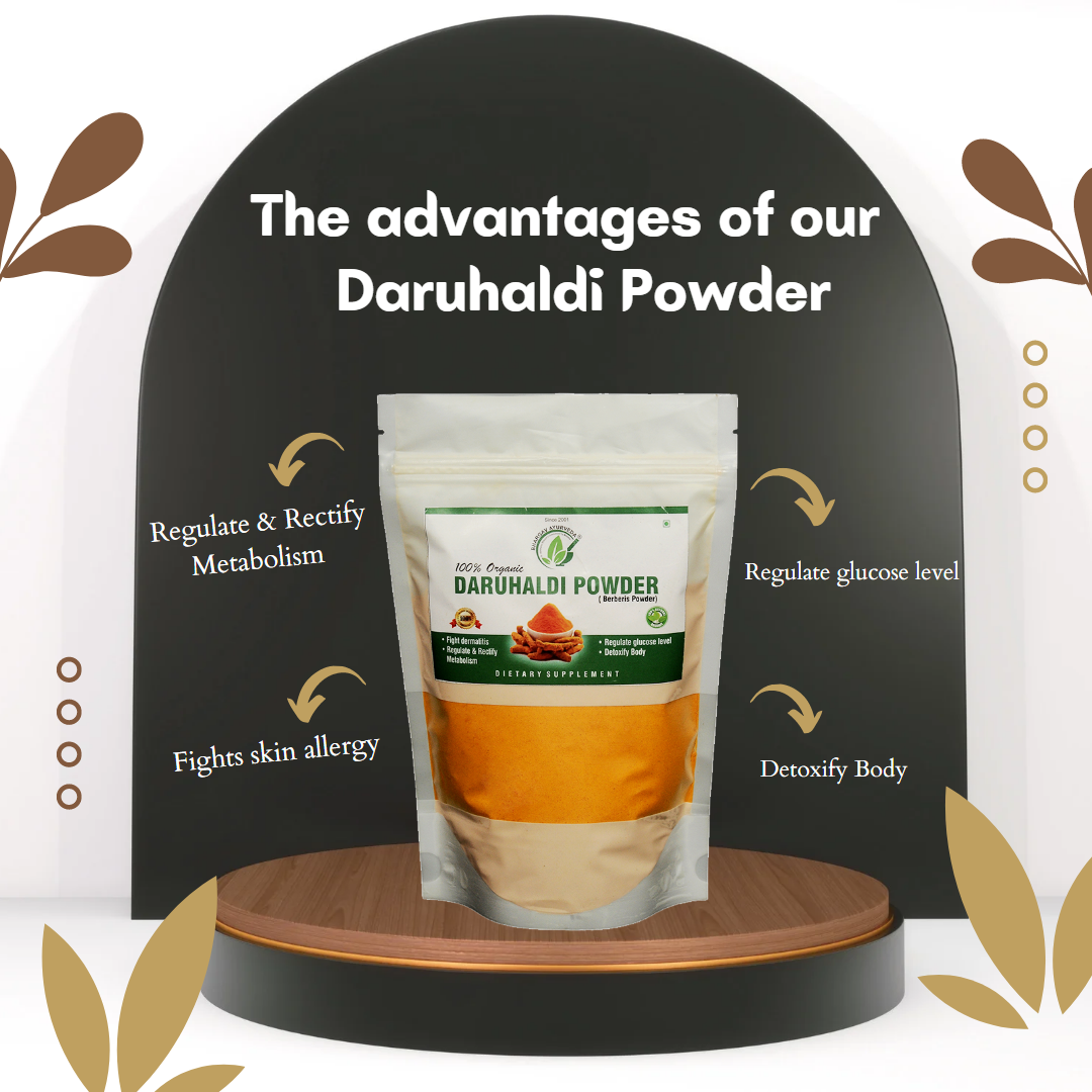 Daruhaldi Powder | 100 gm - Bhargav Ayurveda