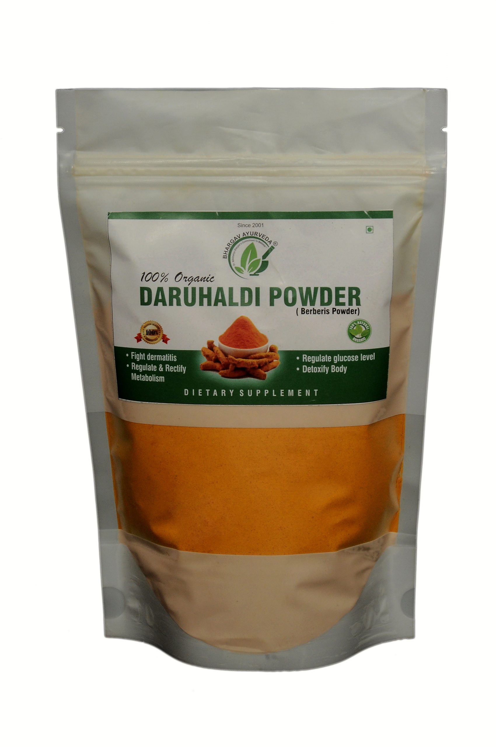 Daruhaldi Powder | 100 gm - Bhargav Ayurveda