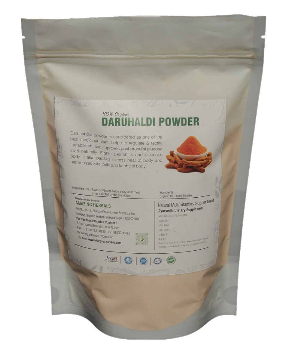 Daruhaldi Powder | 100 gm - Bhargav Ayurveda